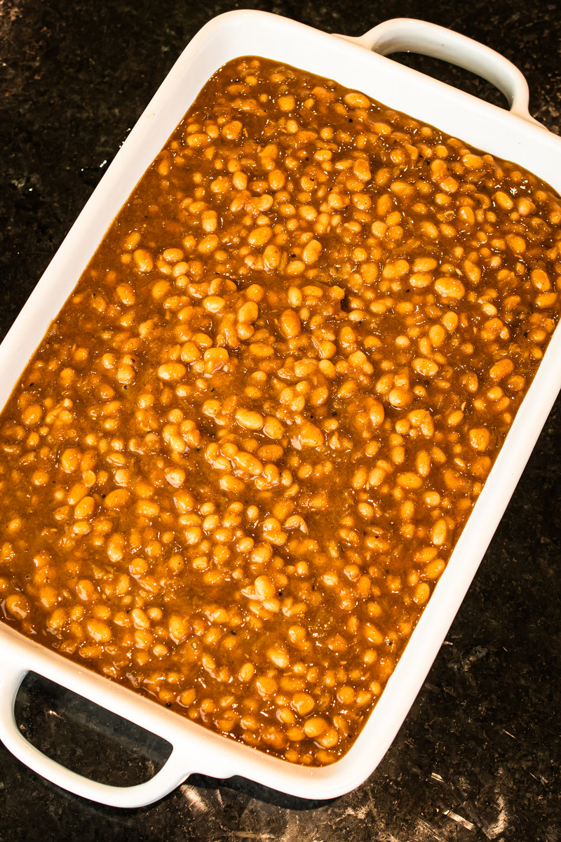 Made from scratch honey mango Smoked beans – Smokin H's Meats